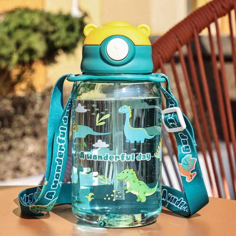 Botol Air Kanak-kanak, Reka Bentuk Comel, Kapasiti 650ml, dengan ...