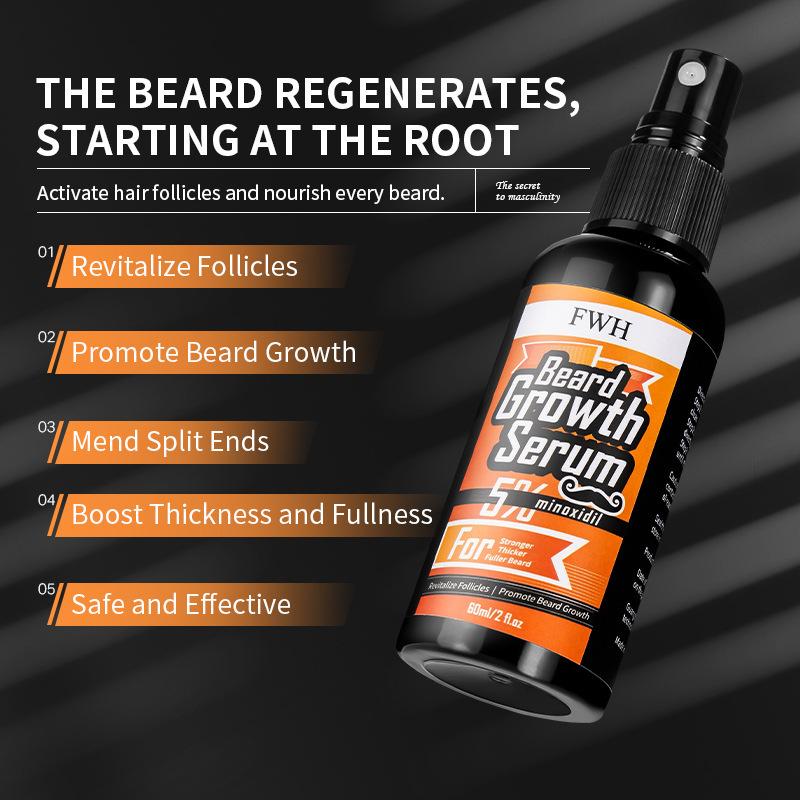 Beard Er Growth Liquid Beard Growth Oil Nourishing Tough Beard - TikTok ...
