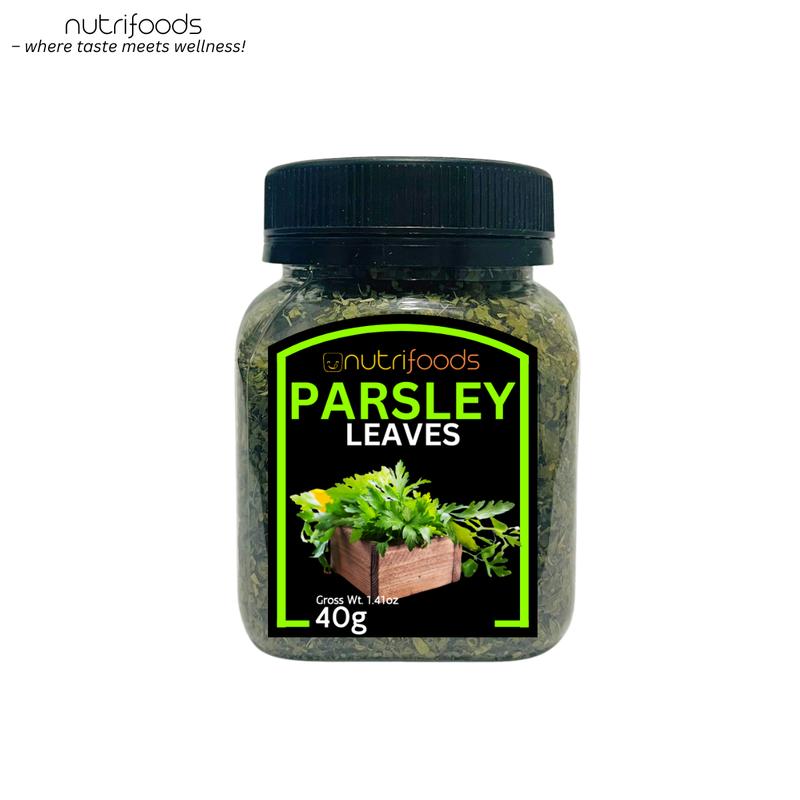 Nutrifoods Parsley Leaves 40g Pure Premium Quality Ground Spices ...