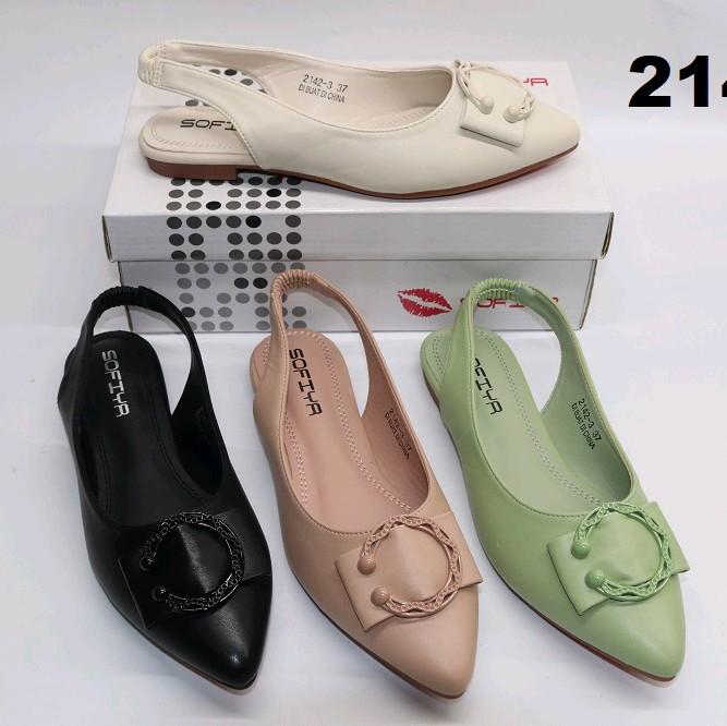 2142 3 SENDAL SOFIYA WANITA IMPORT - Shop | Tokopedia
