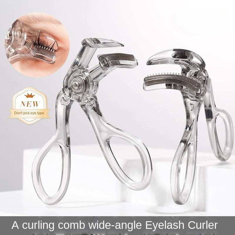 Wide-Angle Partial Eyelash Curler Portable One-Clip Curling Comb ...