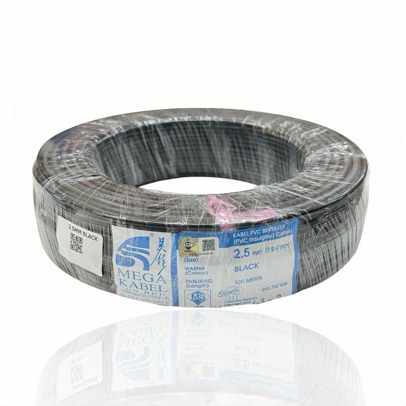 Mega Cable 2.5MM MEGA KABEL / 2.5MM PVC Insulated Csble (100 - TikTok ...