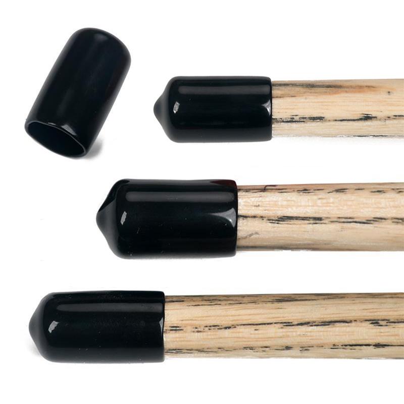 3PCS/6PCS Billiard Cue Head Rubber Protective Cover Black Eight ...