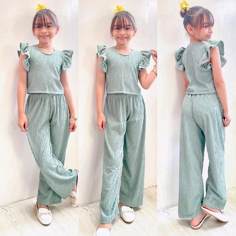 Kyian.ph Brittany Pants Terno 8-12yo RTW OOTD for kids girls - TikTok ...