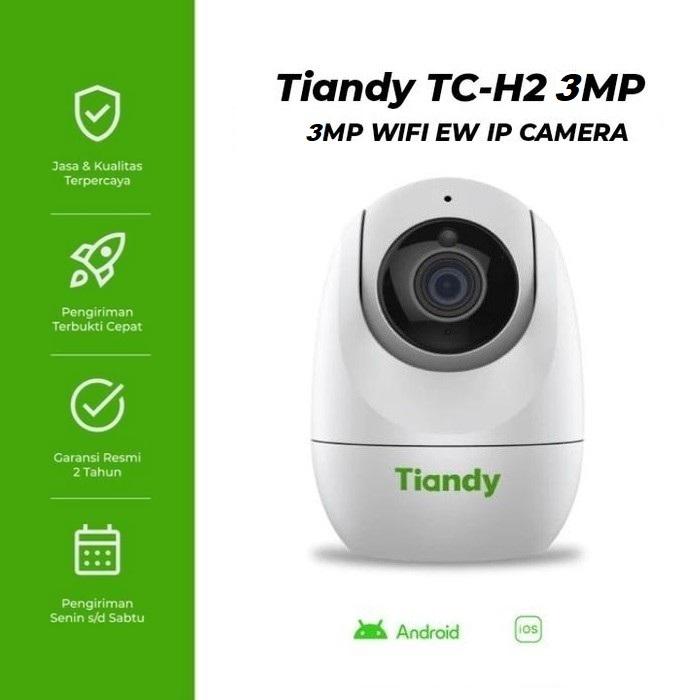 Jual Tiandy TC-H2 3MP 2K CCTV IP Camera Wireless Kamera WiFi 2MP Indoor ...