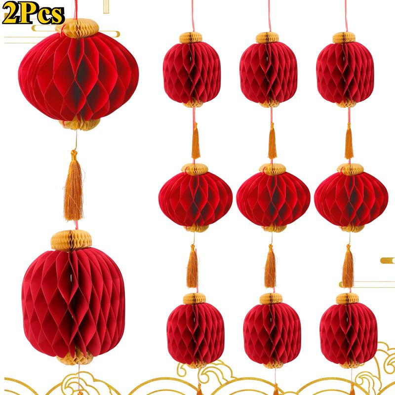 1/2Pcs Traditional Chinese Spring Festival Lanterns Reusable - TikTok ...