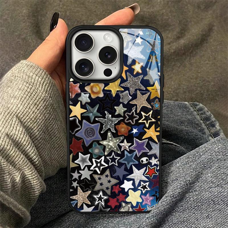 Star Pattern Phone Case, Anti-drop Total Protective Phone Protector ...