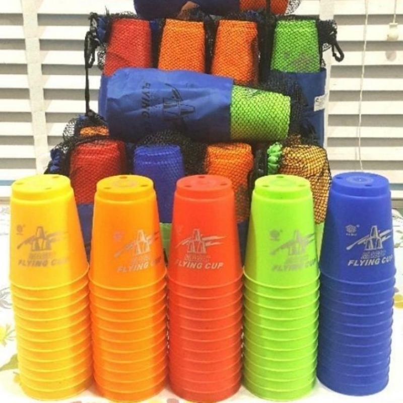 แก้วสแต็ค (Stacking Cup) แถมถุงผ้า เกมเรียงแก้ว (Magic Flyin - TikTok ...