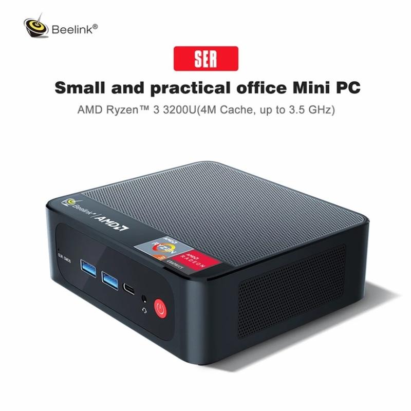 Mini PC Beelink SER3 AMD Ryzen 3 3200U DDR4 8/256GB SSD Windows - Shop ...