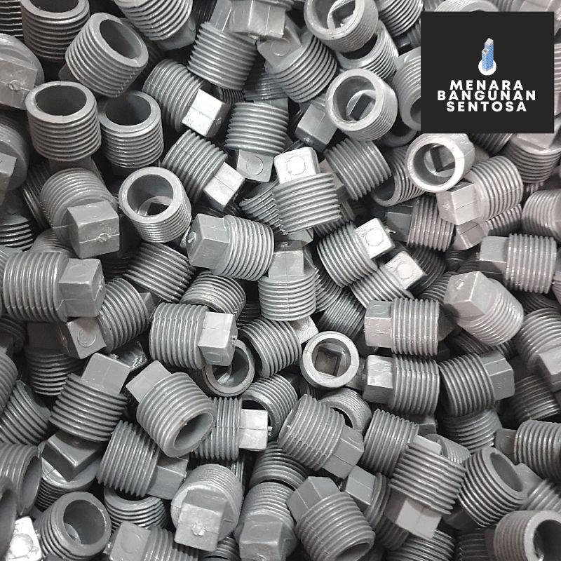Plug PVC Jaya TS 1/2" Inch - Fitting Pipa Dop Drat Luar Tutu - Shop ...