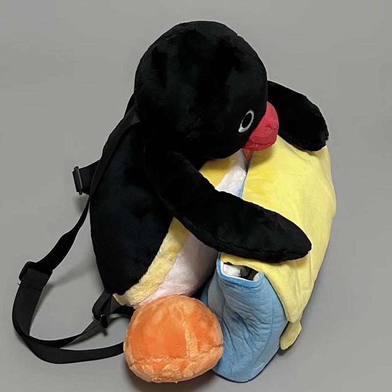 Pingu Penguin Backpack Cute Little Penguin Plush Student Dol - TikTok ...