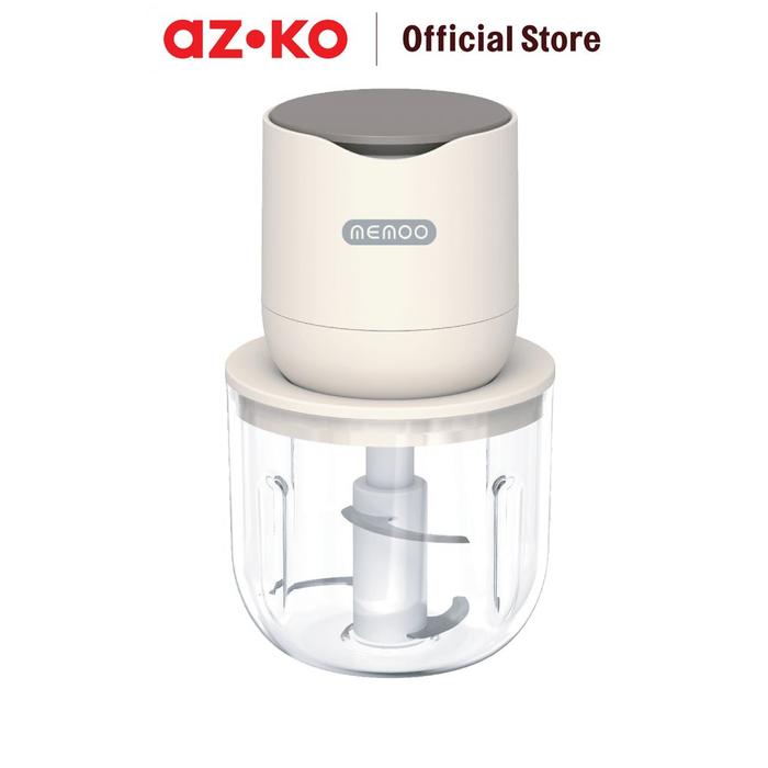 Jual AZKO Memoo 600 ml Mini Chopper Rechargeable - Putih Penghalus ...