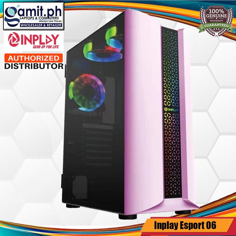 Inplay Esport 06 Pc Case Gaming Atx Micro atx Desktop Tempered - TikTok ...