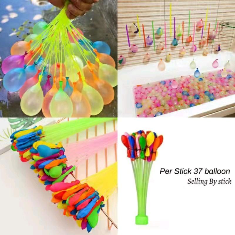 Water ballon toys kid outdoor play(37pcs)/balloon air mainan - TikTok ...