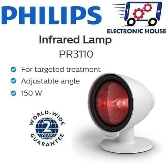 PHILIPS INFRARED LAMP LAMPU INFRA MERAH UNTUK TERAPI - Shop | Tokopedia