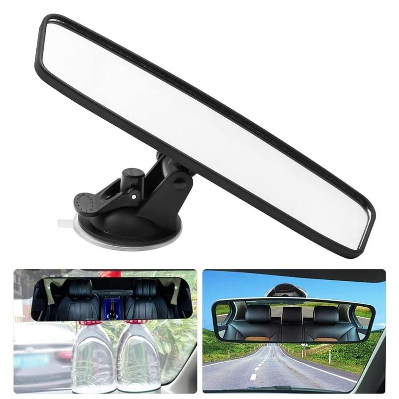 Car Rearview Mirror Interior Observation Mirror Adjustable Suction ...