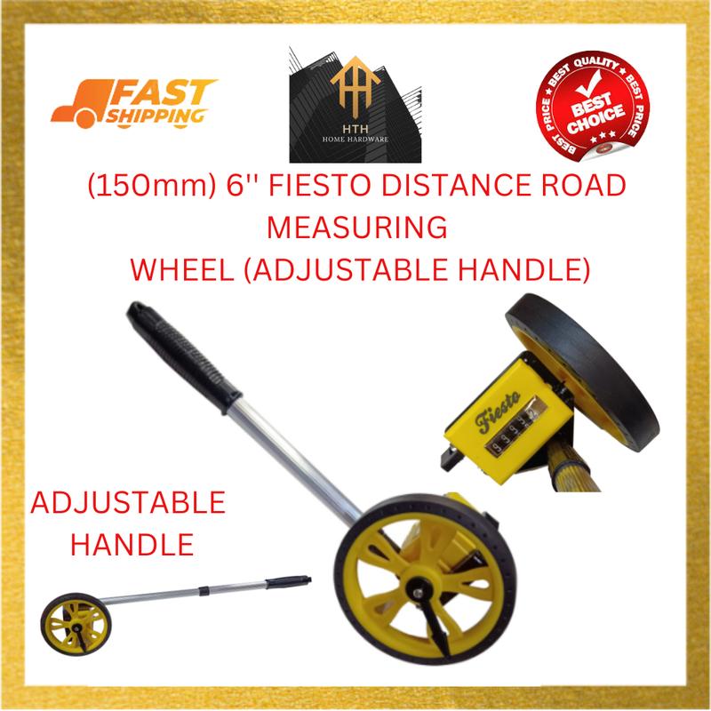 (150mm) WHEEL FIESTO DISTANCE ROAD MEASURING WHEEL (ADJUSTABLE - TikTok ...