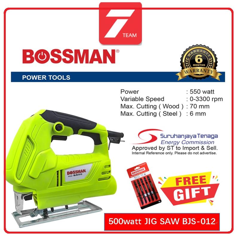 BOSSMAN Electric 550watt Jig Saw Machine BJS-012 Tools - TikTok Shop ...