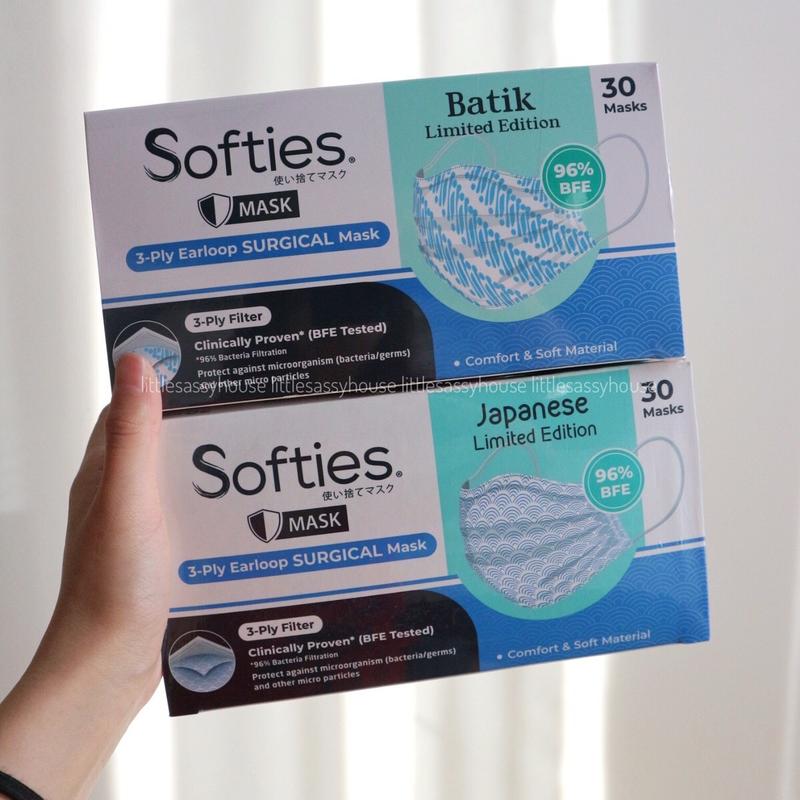SOFTIES SURGICAL MASK isi 30s - MASKER SOFTIES 3PLY SURGICAL - Shop ...