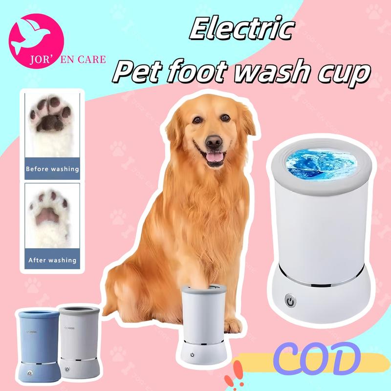 Electric Paw Washer for Dogs Automatic Dog Paw Cleaner Cup Portable ...