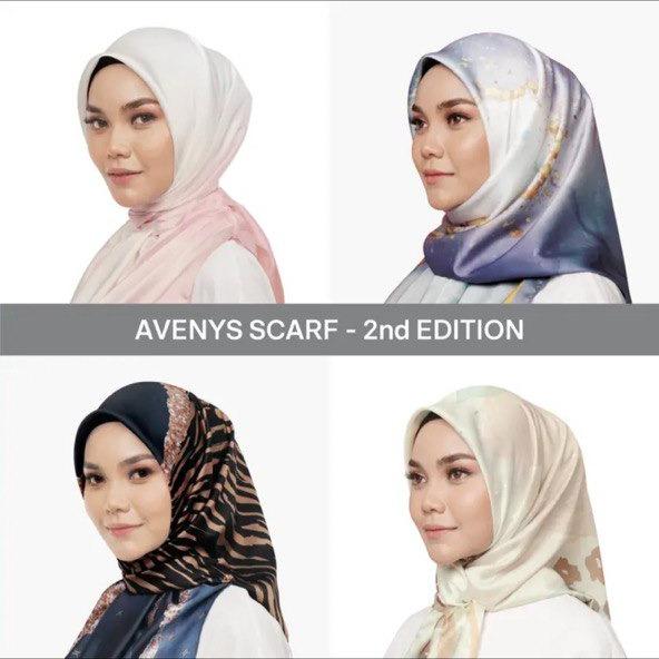 AVENYS Scarf (2nd Edition) Silk - TikTok Shop Malaysia