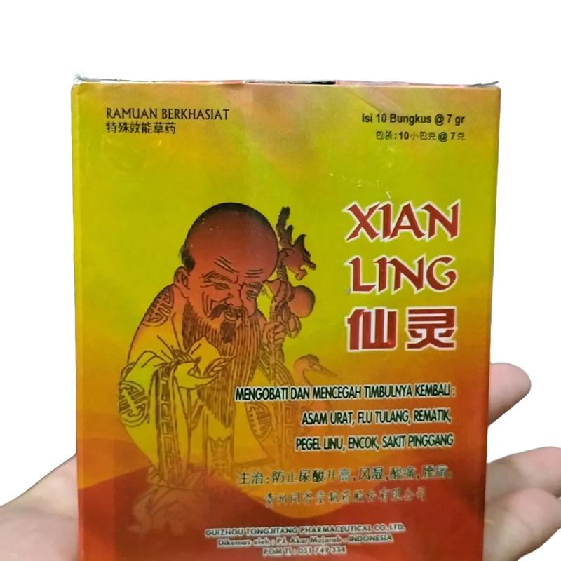 Xian ling tea original 1box(10sachets) powder tea beverage - TikTok Shop Philippines