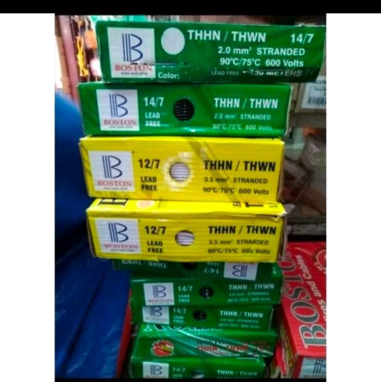 per box (150m)Boston stranded thhn /thwn electrical wires:14/7,12/7,10/ ...