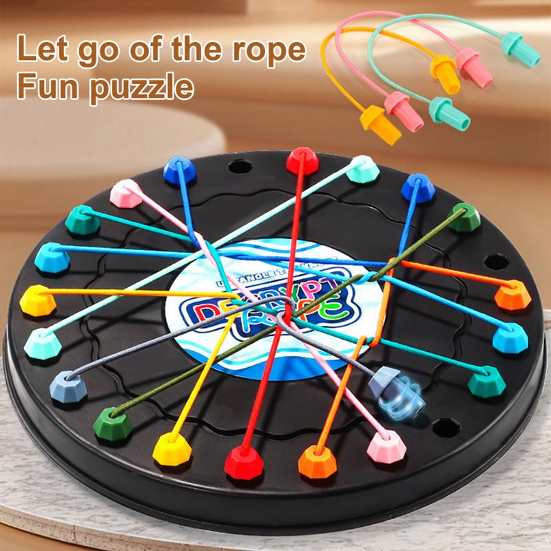Xvgubhu- Rope Untangling Board Colorful Rope Untangling Game - TikTok ...