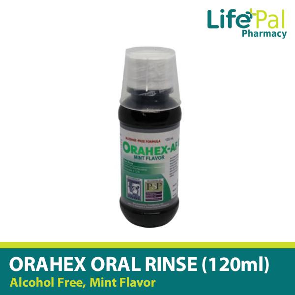 Orahex Alcohol-Free Mint Oral Rinse 120ml - TikTok Shop Philippines