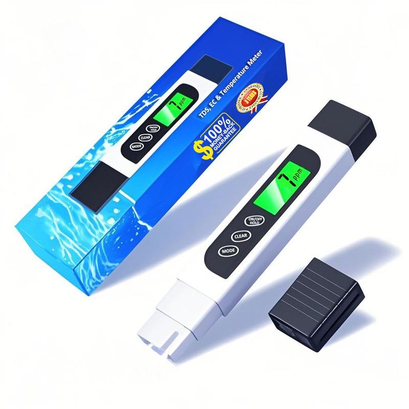 TDS Meter Digital Water Tester, Professional 3-in-1 TDS, Temperature ...