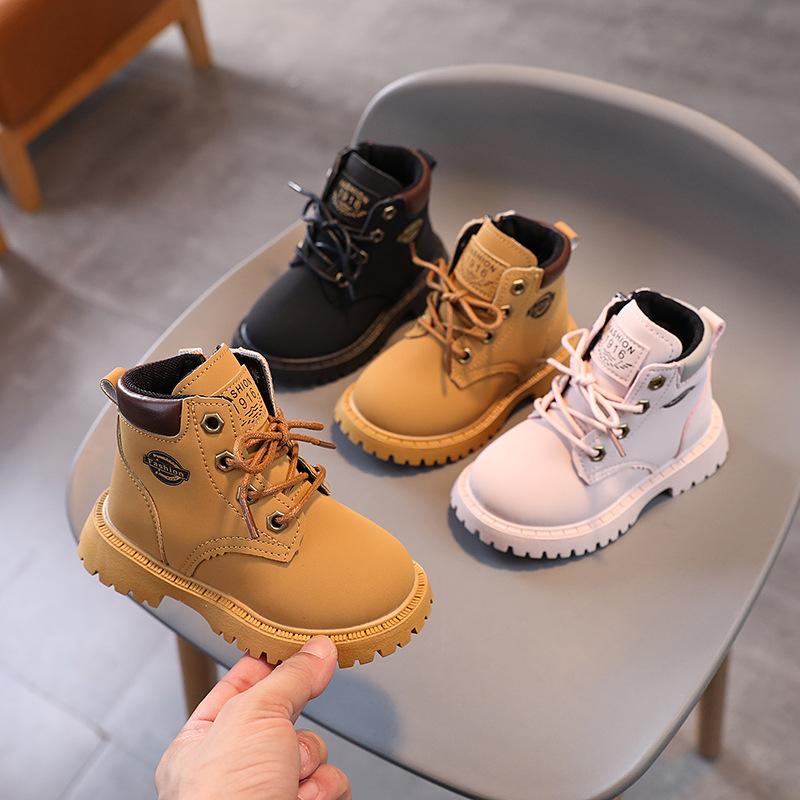 Boys' Martin Boots Korean Style Autumn New Children's Fashio - TikTok ...