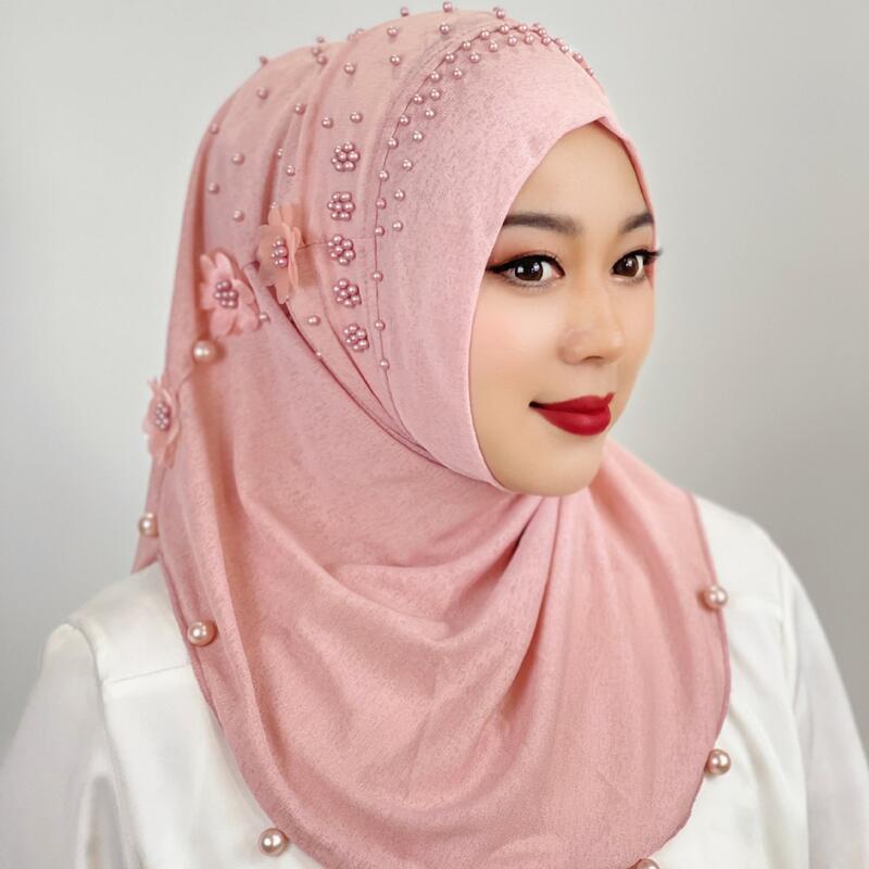 Tudung untuk Wanita, dengan Bunga Kuku Mutiara, Anjal, Warna - TikTok ...