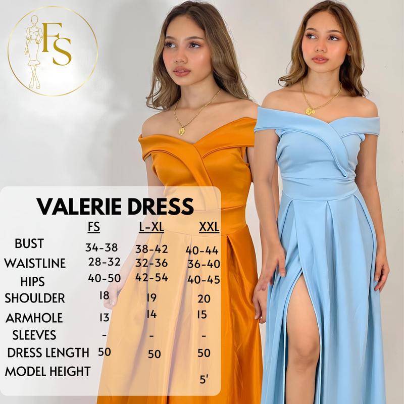 VALERIE NEOPRENE LONG DRESS FORMAL WEAR FREESIZE FIT SMALL T - TikTok ...