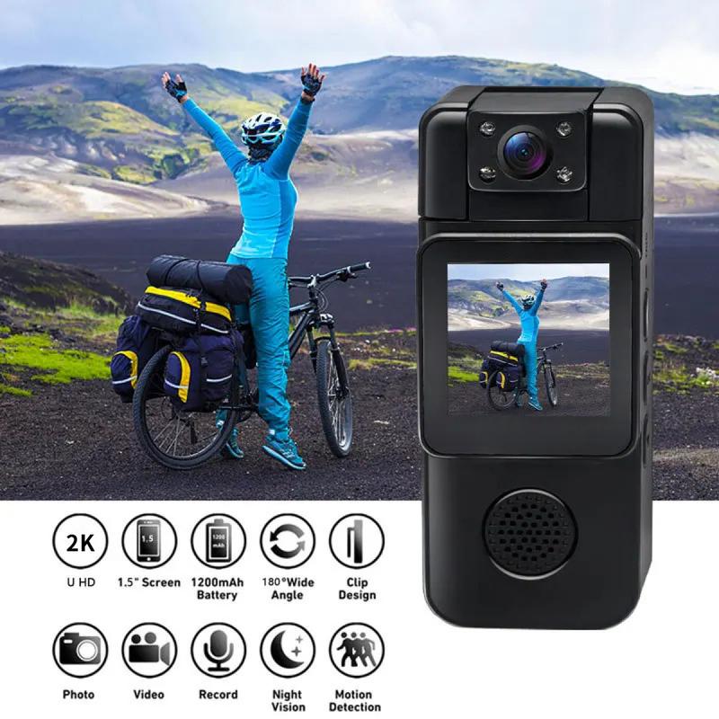 Kamera Mini WiFi, Y6, 2K, Ultra HD, Perakam Video Digital Mudah ...