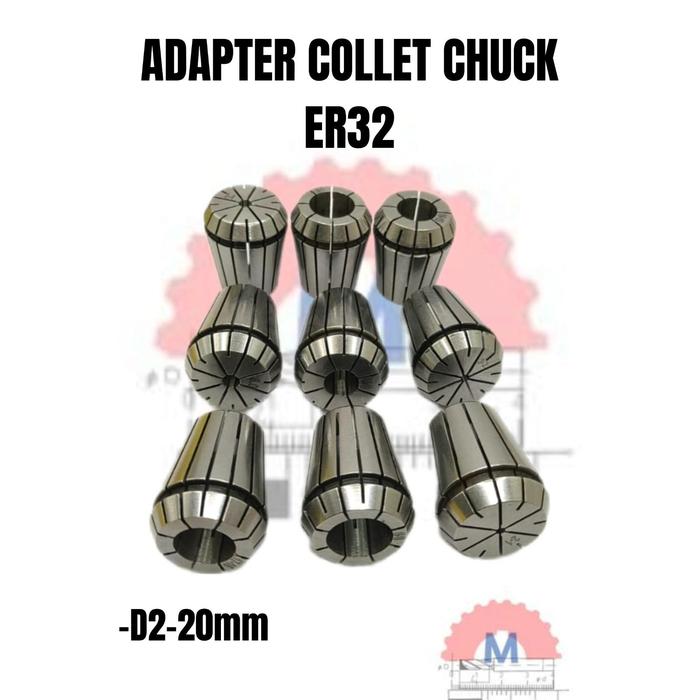 Promo ER32 Spring Collet Adapter collet chuck ER 32 Collet CNC - 19mm ...