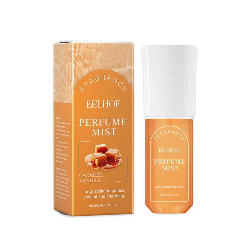 EELHOE Caramelized Vanilla Body Perfume Spray, Light Fragrance Soft ...