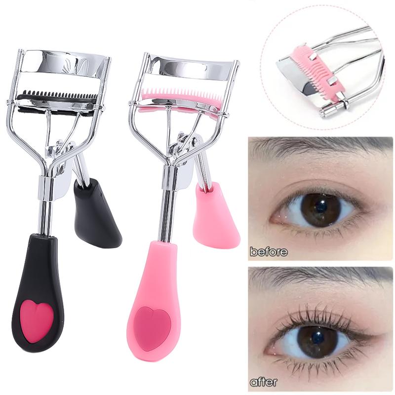 Black Pink Eyelash Curler Comb Eyelashes Wide Angle Fits All - TikTok ...
