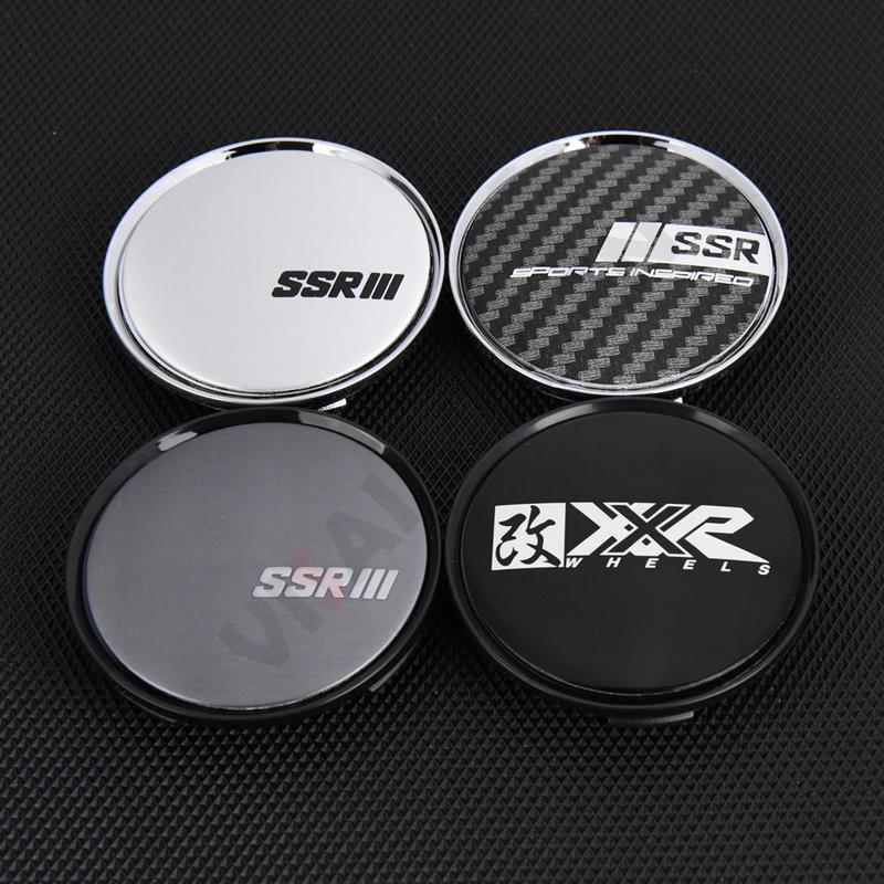 Cars 4PCS SSR Wheel Center Cap 63MM/58MM Rim Cap XXR Racing Logo ...