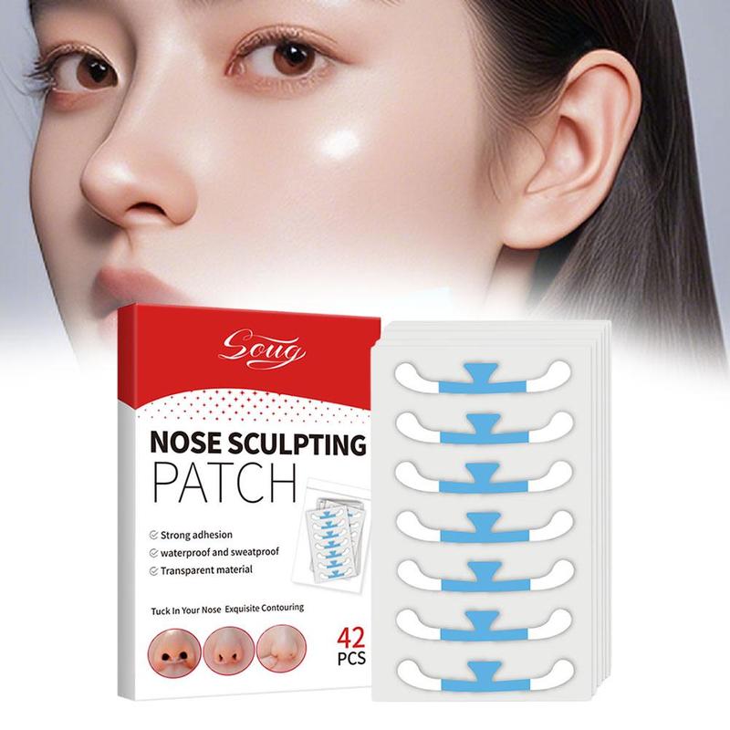42pcs Nose Strips Invisible Nose Strips Shrinking Nose Wing Stickers ...