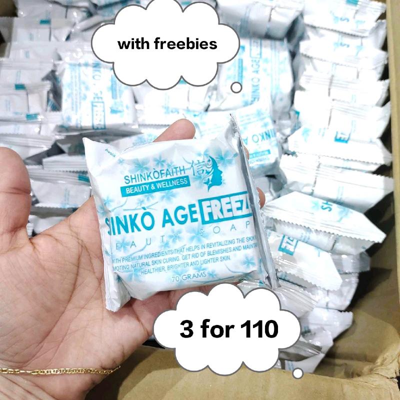 3 pcs shinko age freeze soap 70g - TikTok Shop Philippines