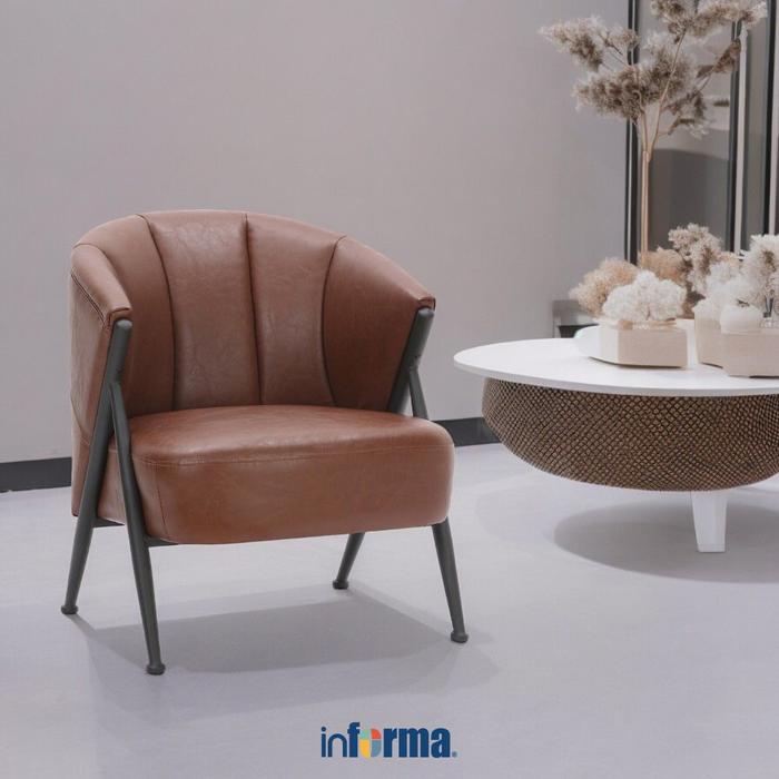 Promo Informa Yawata Kursi Lounge 1 Seater - Cokelat Kursi Santai Baca ...