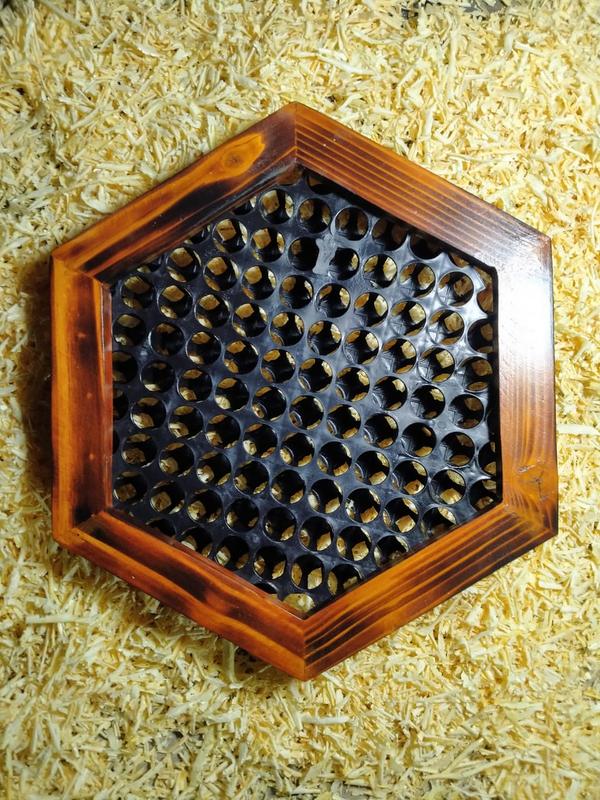 frame platycerium segi 6 + DRAINASEE Kayu - Shop | Tokopedia