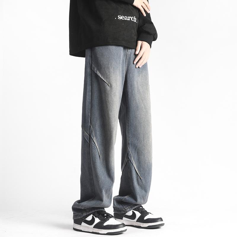 Tiktok Dewu Popular 2024 New Autumn Pants Washed Jeans Tooling - TikTok ...