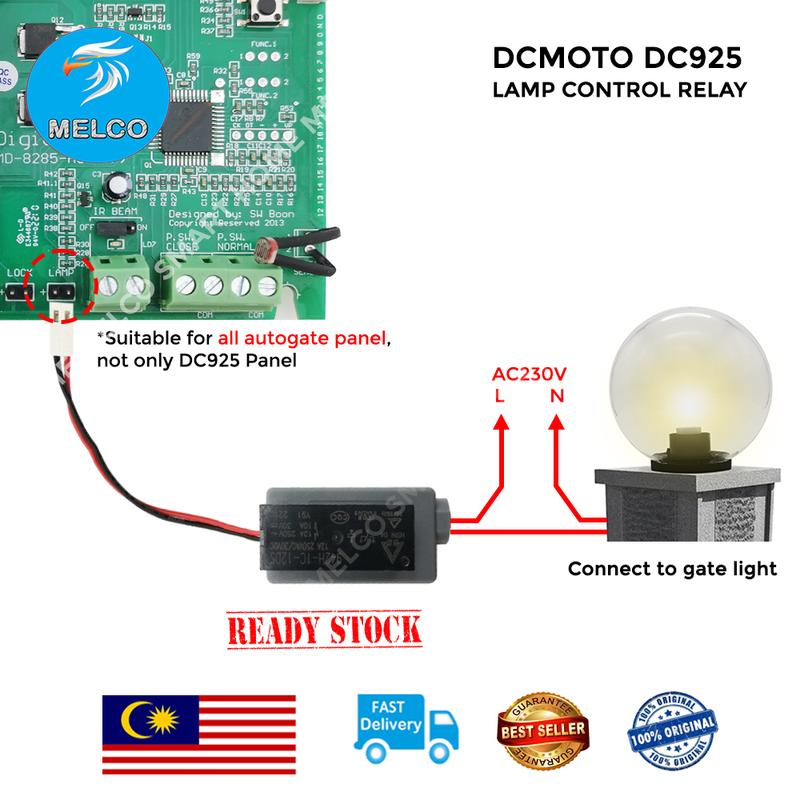 DCMoto DC925 GFM Lamp Control Relay 12V - TikTok Shop Malaysia