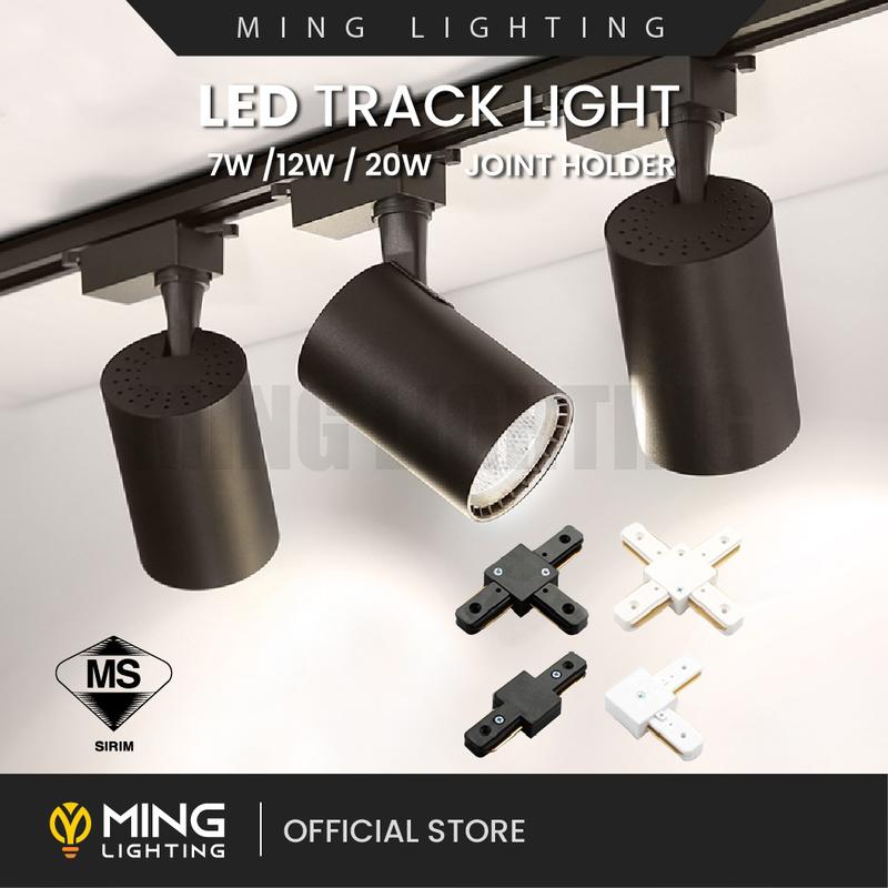 [SIRIM] LED Track Light 7W 12W 20W COB Spotlight Ceiling Lighting ...