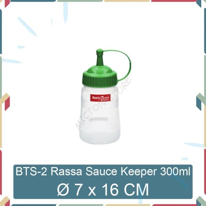 MICTON Lion Star Basic Home BTS-2 Rassa Sauce Keeper 300ml Minyak - Shop | Tokopedia