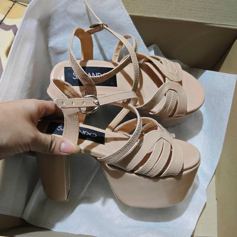 SABANDO Beige Pageant Heels for Kids and Adults - Customizable - TikTok ...