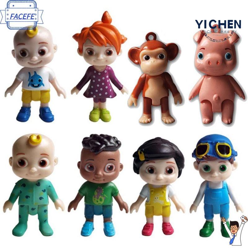 Hadiah Kanak-kanak PVC, 12 pcs / set, Mainan Keluarga Cocomelon, Anak ...