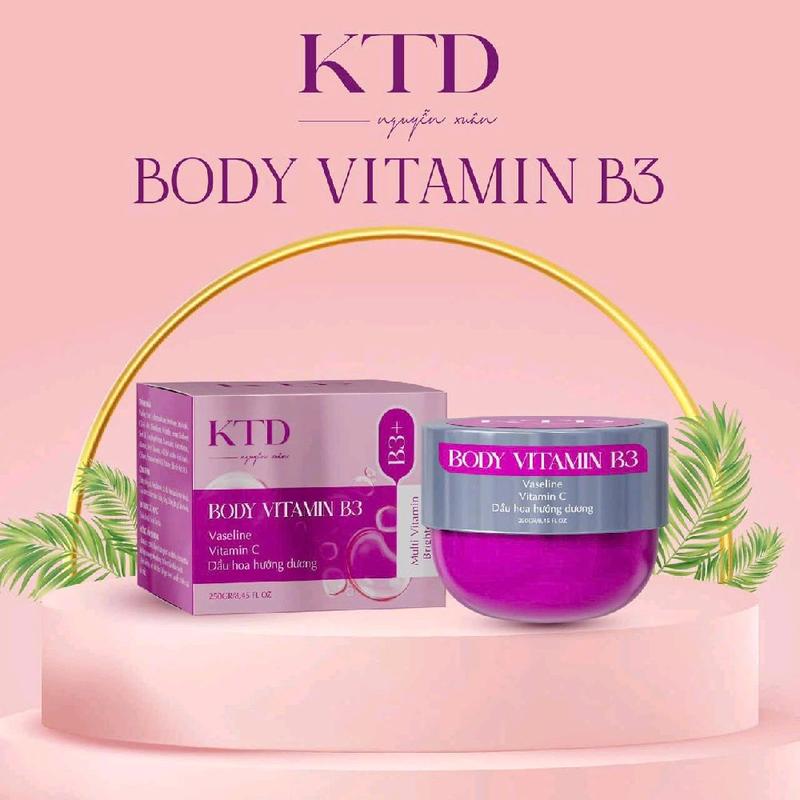 Body Vitamin B3 giúp sáng mịn da KTD XUAN NGUYEN - TikTok Shop Vietnam
