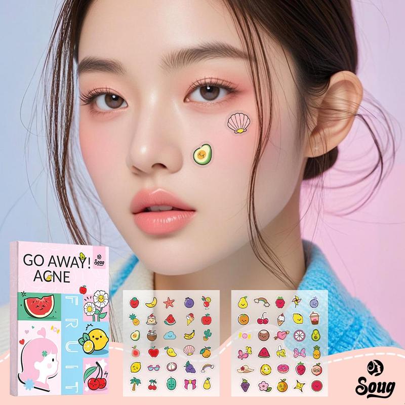 120 Counts Cute Colorful Fruit Pimple Patches Acne Care Stickers ...